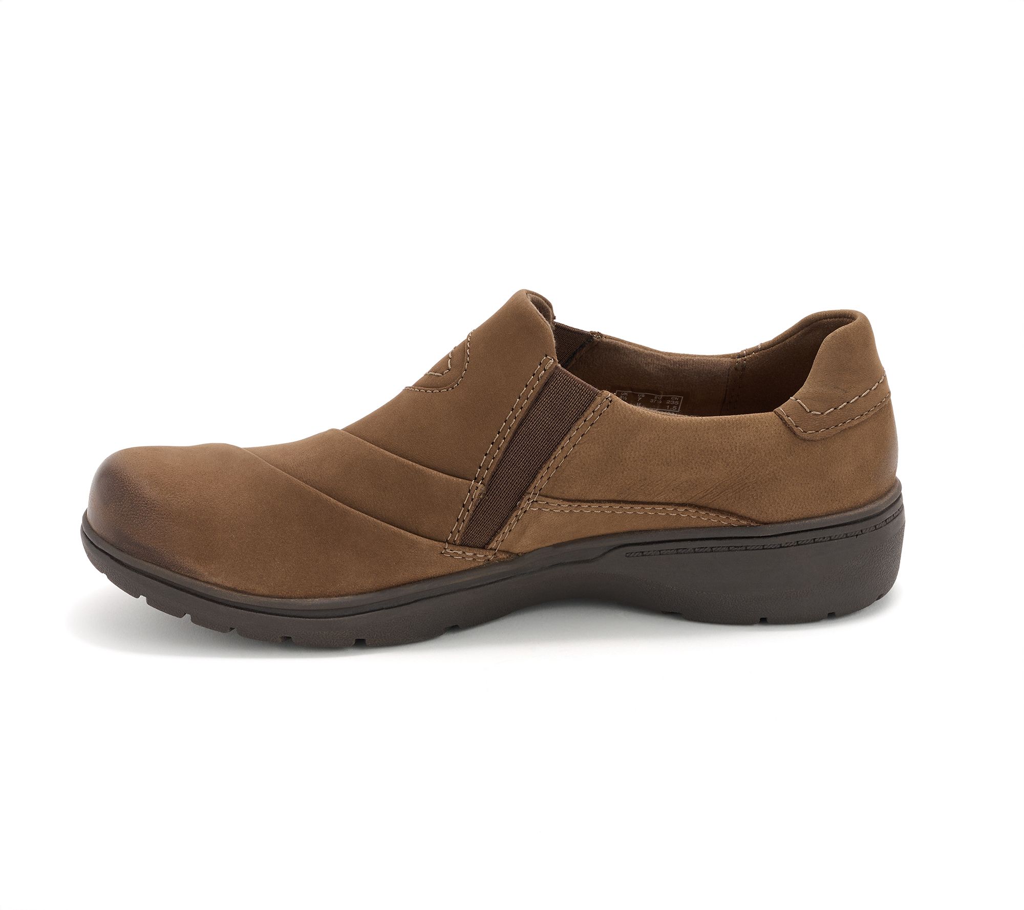 Clarks Collection Leather Slip-Ons -Carleigh Abby - QVC.com