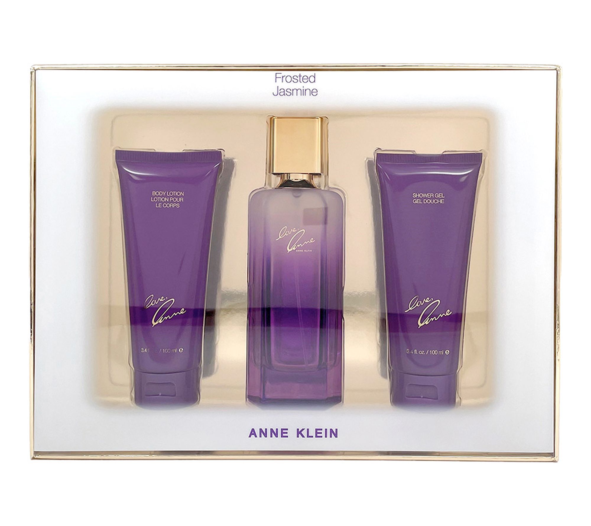 Anne Klein Frosted Jasmine Eau De Parfum & BodyLotion Set - QVC.com