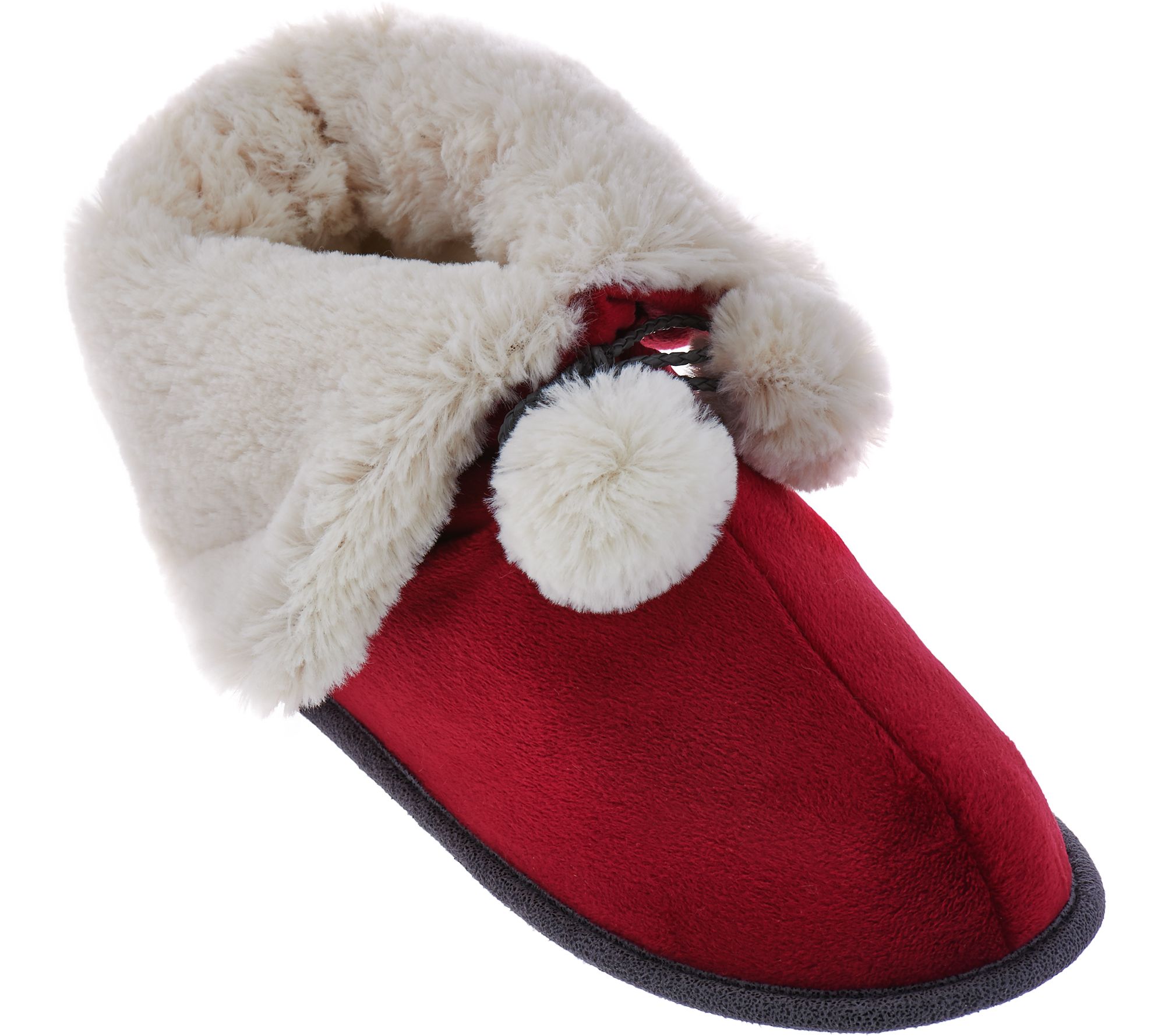 "As Is" Cuddl Duds Snuggle Cuddle Slipper - QVC.com