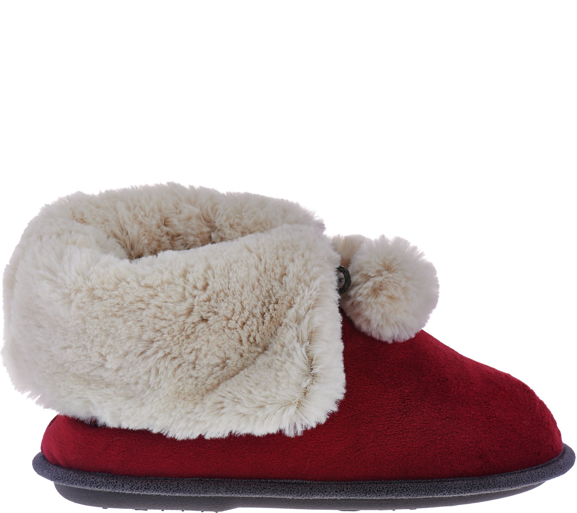 "As Is" Cuddl Duds Snuggle Cuddle Slipper - QVC.com