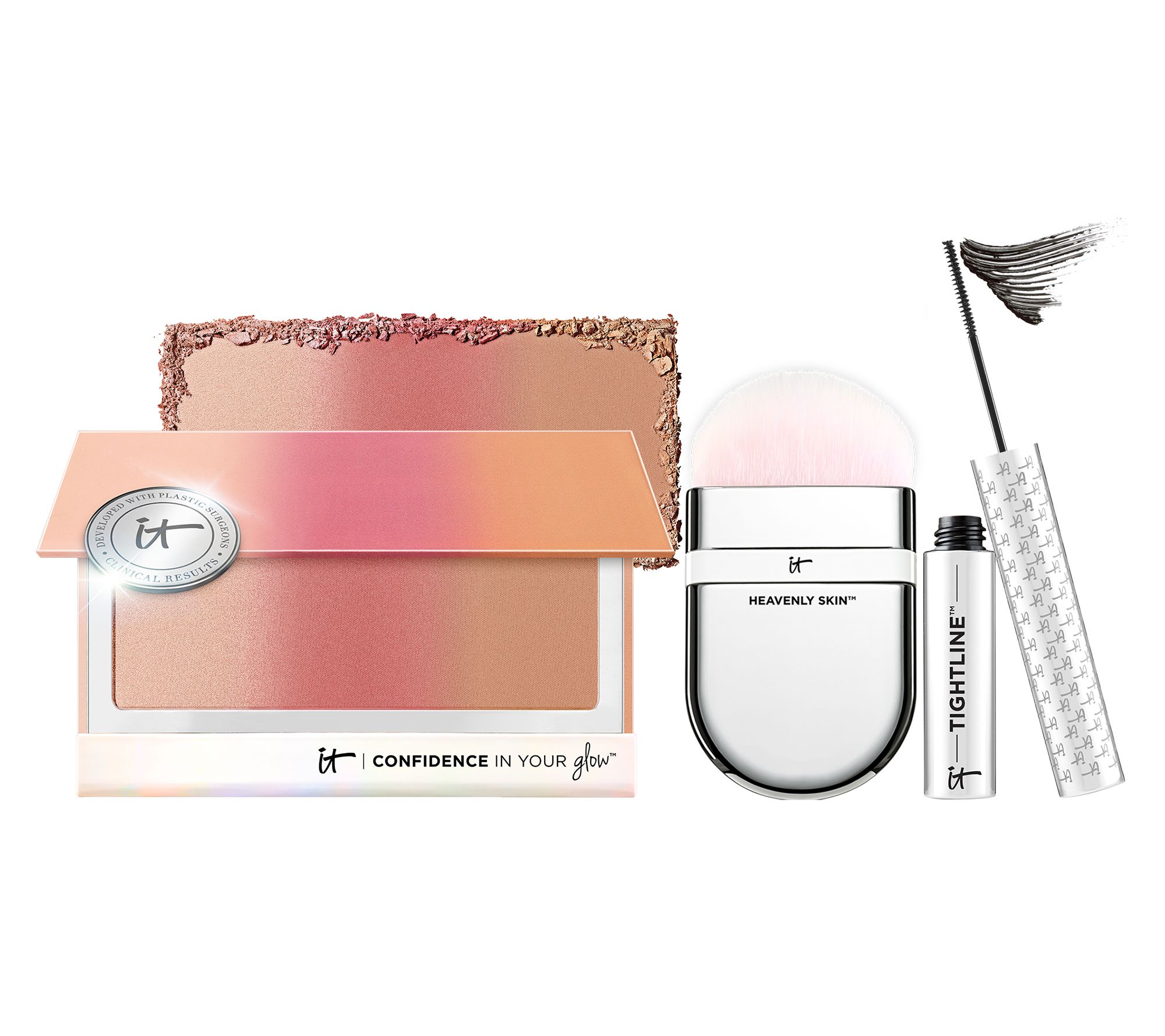 IT Cosmetics Your Instant All-Over Glow and Open Eyes Mascara - QVC.com