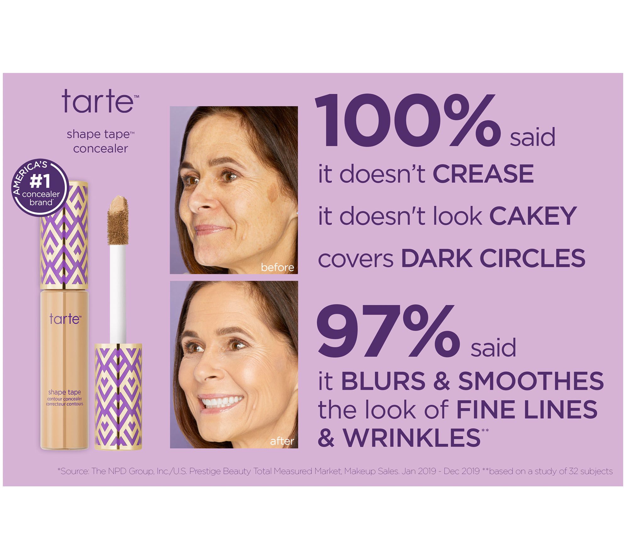 tarte Shape Tape Concealer Duo Auto-Delivery - QVC.com