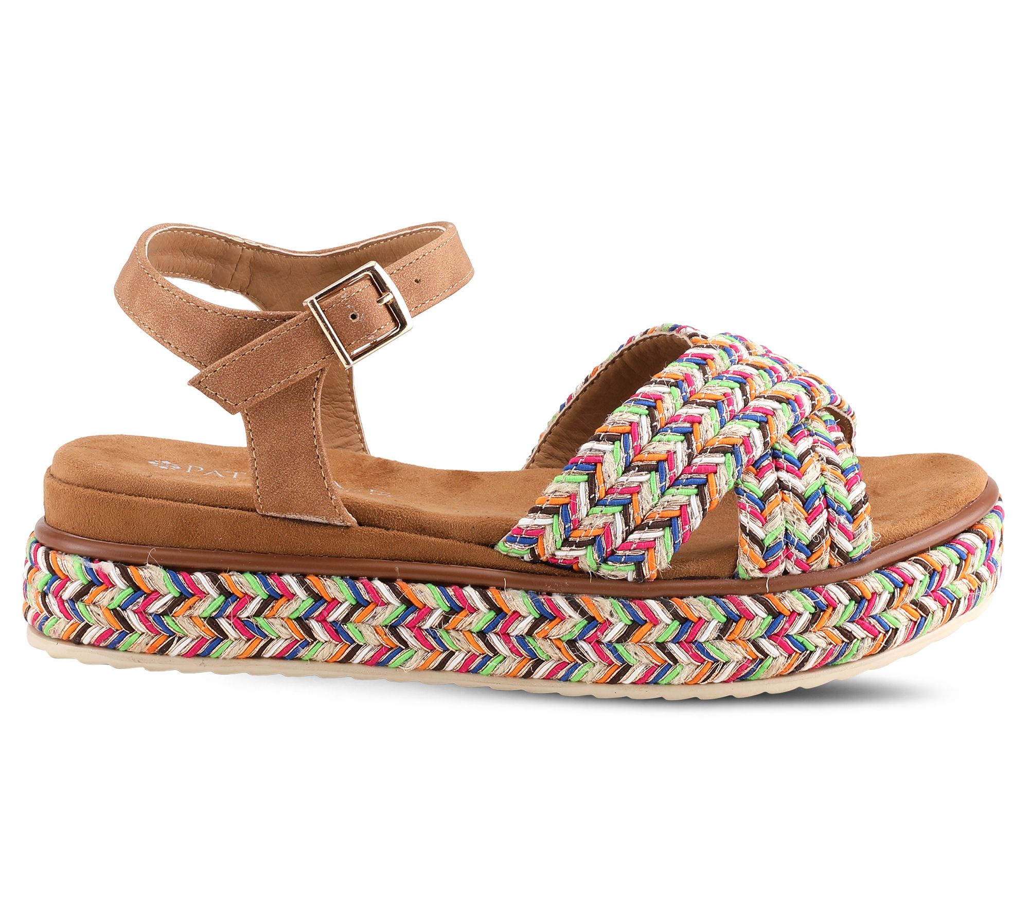 Patrizia by Spring Step Platform Sandals - Rocking - QVC.com