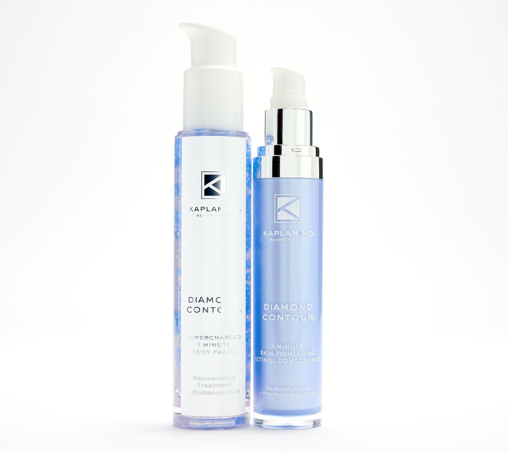 (QVC) KAPLAN MD Diamond Contour 1-Minute Facial and Retinol Concentrate ...