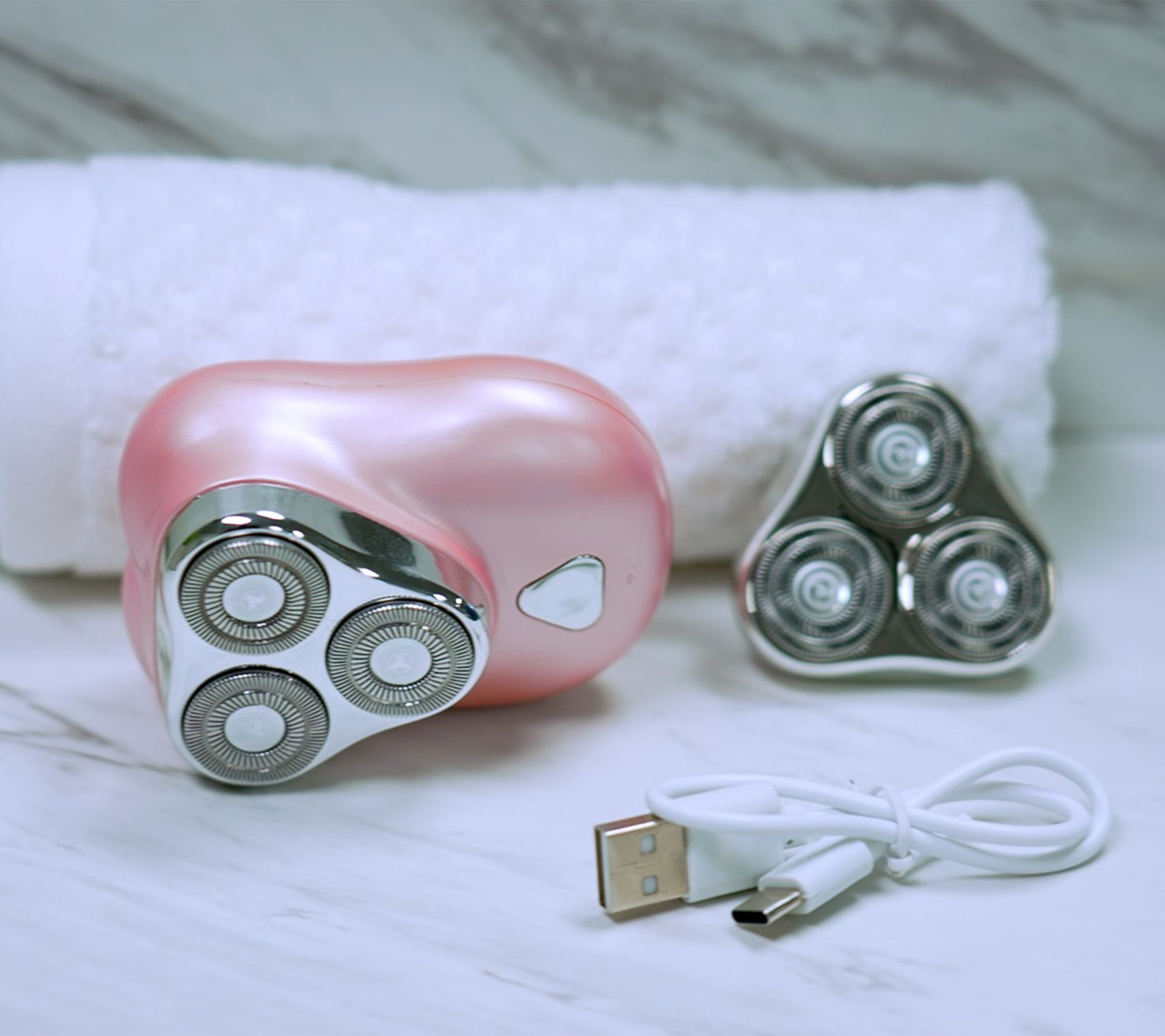 Blushly Multihead Face and Body Trimmer - QVC.com