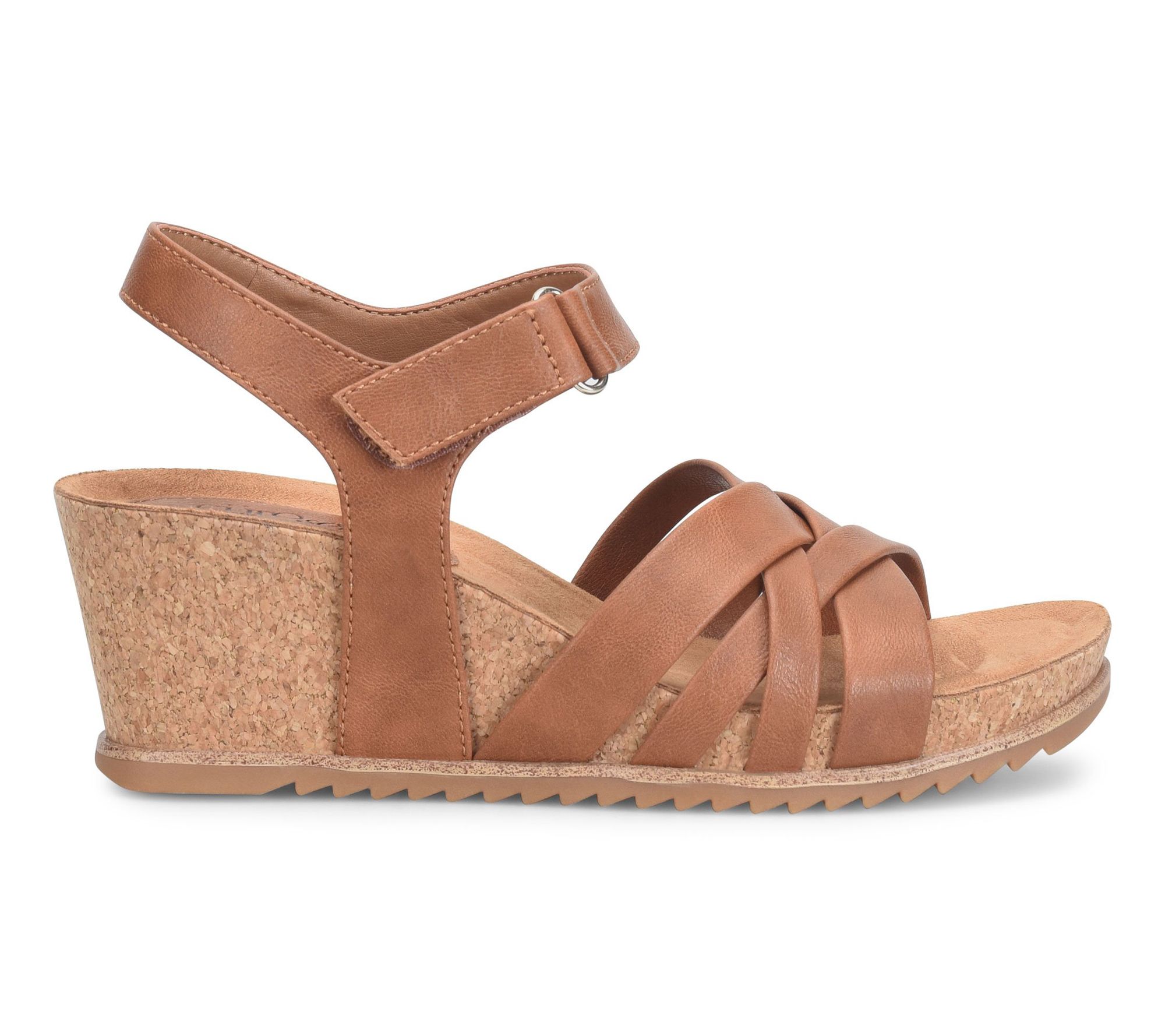 Eurosoft Tate Wedge Sandal - QVC.com