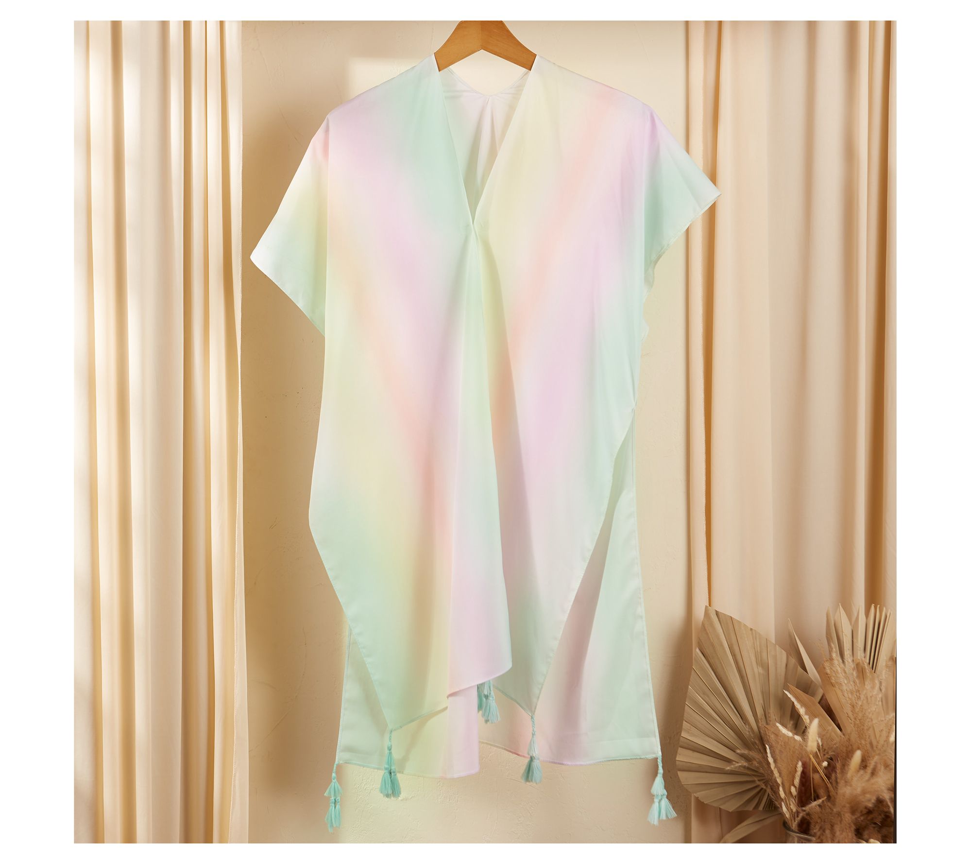 Hadley Wren Cora Kimono - QVC.com