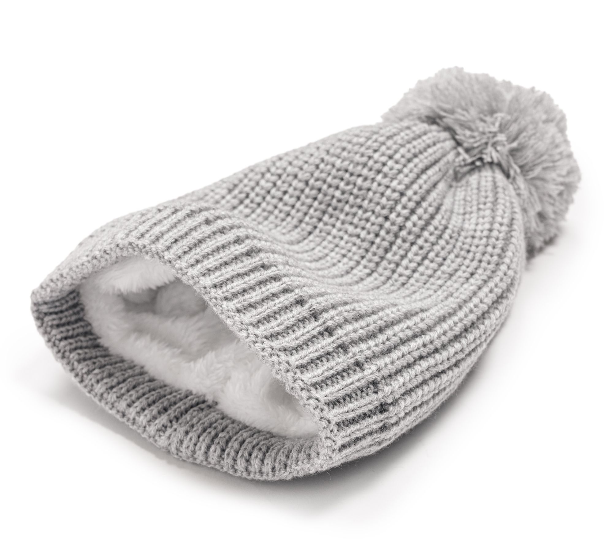 MUK LUKS Women's Heat Retainer Pom Beanie - QVC.com