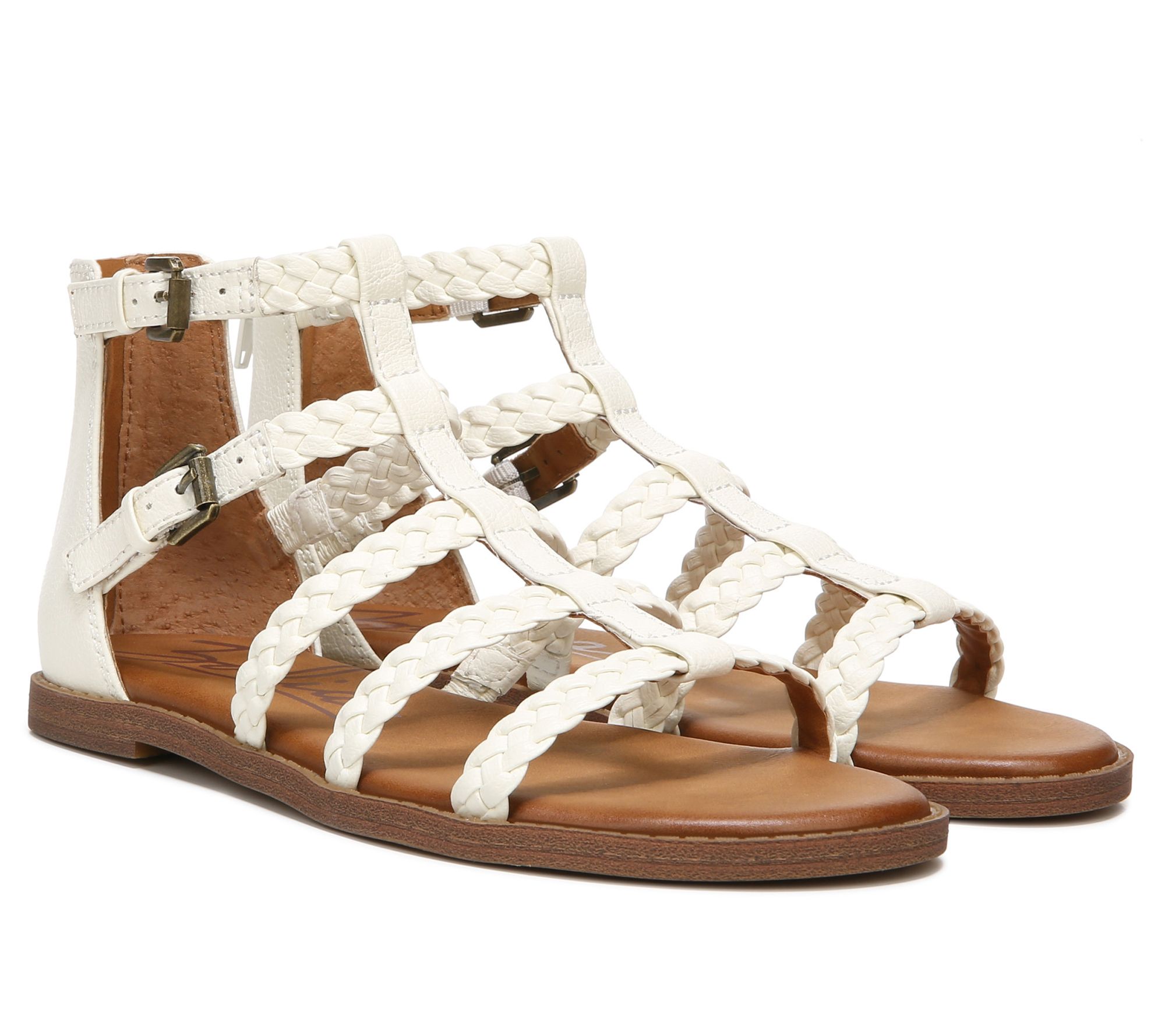Zodiac Strappy Sandals - Camelia-Brd - QVC.com