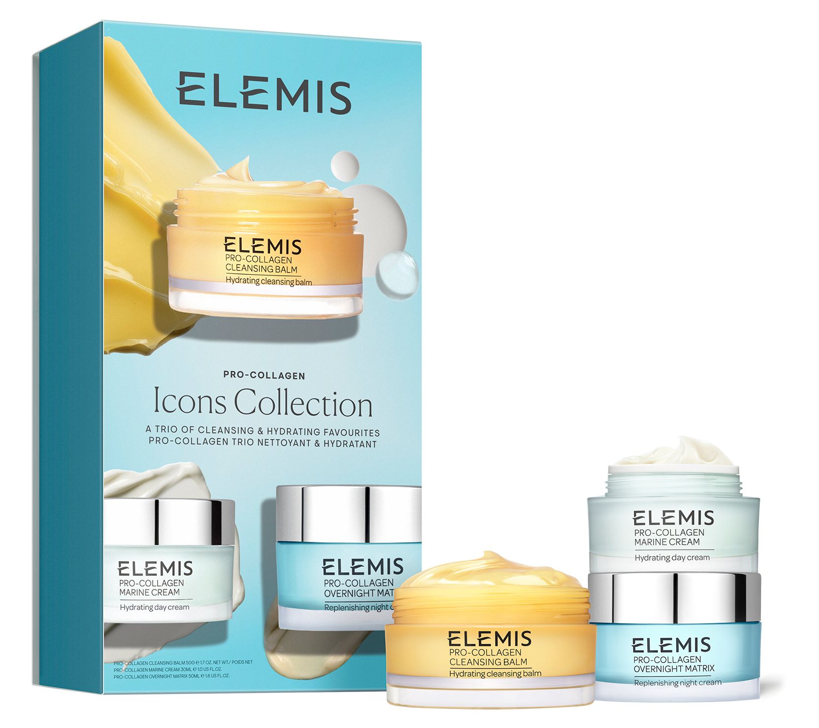 ELEMIS Pro-Collagen Icons 3-Piece Set - QVC.com