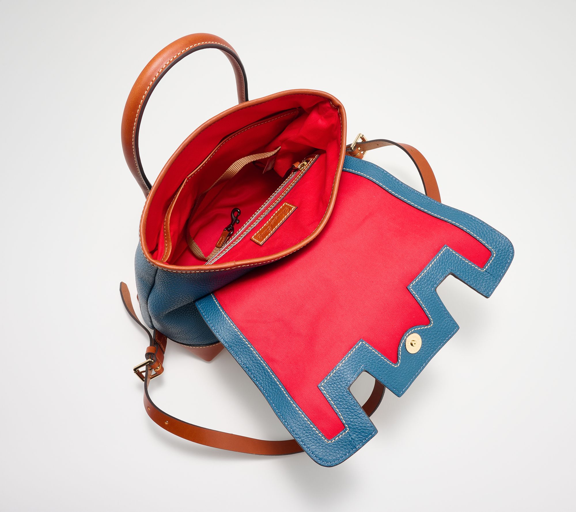 "As Is" Dooney & Bourke Pebble Leather Miranda Backpack - QVC.com