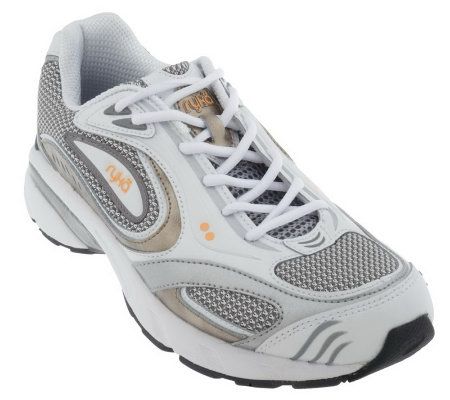 Ryka Mesh Lace-up Run/Walk Shoes with Nitracel Technology - QVC.com