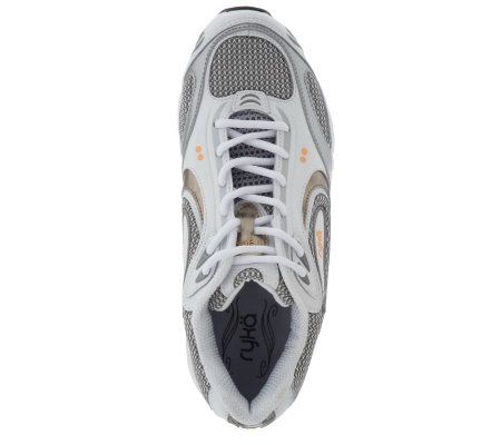 Ryka Mesh Lace-up Run/Walk Shoes with Nitracel Technology - QVC.com