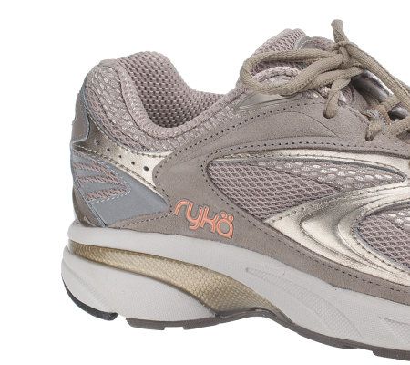 Ryka Leather & Mesh Run/Walk Shoes with Nitracel Tech. - QVC.com