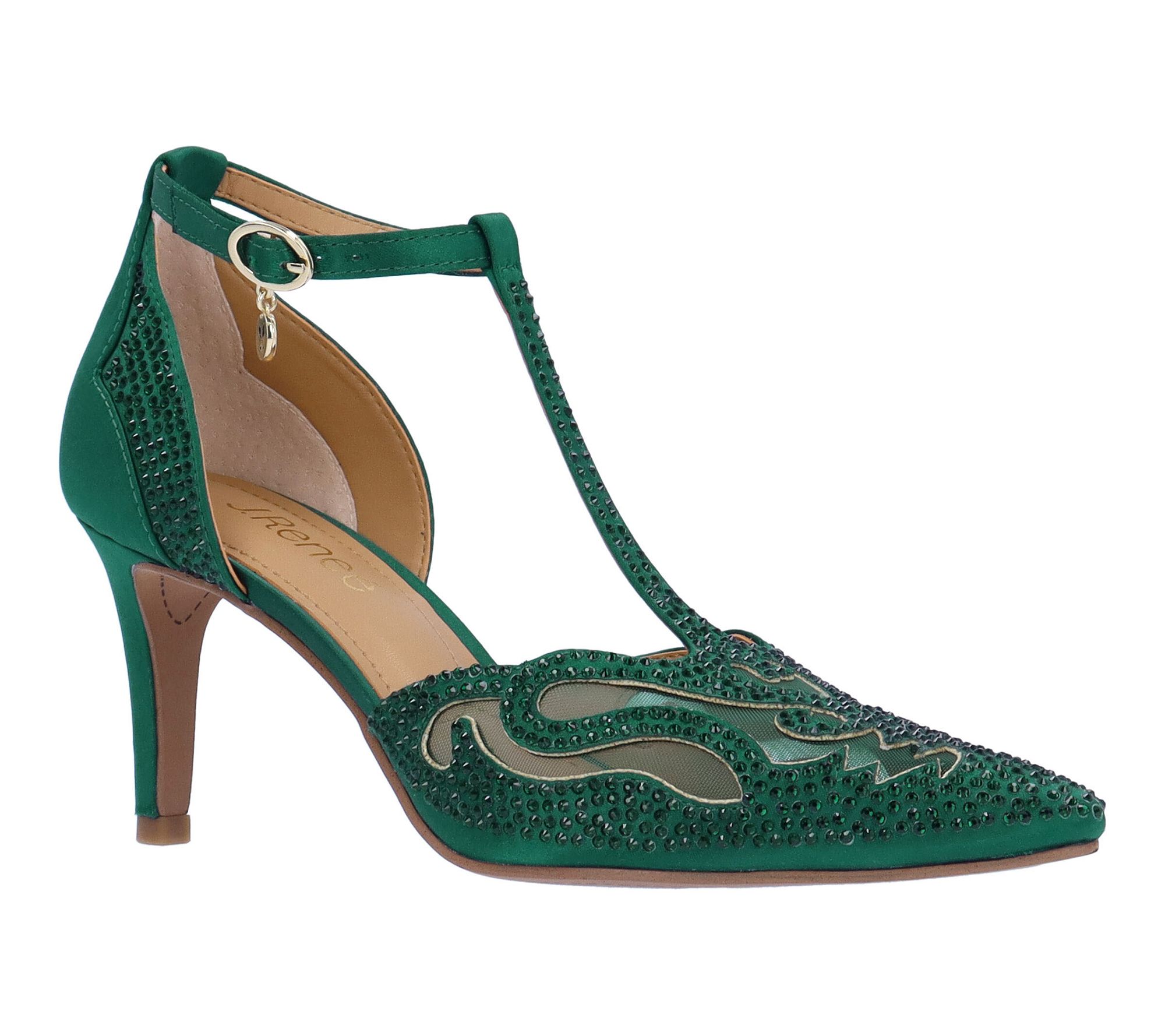 J. Renee' Pump - Lisha Satin - 1 - QVC.com