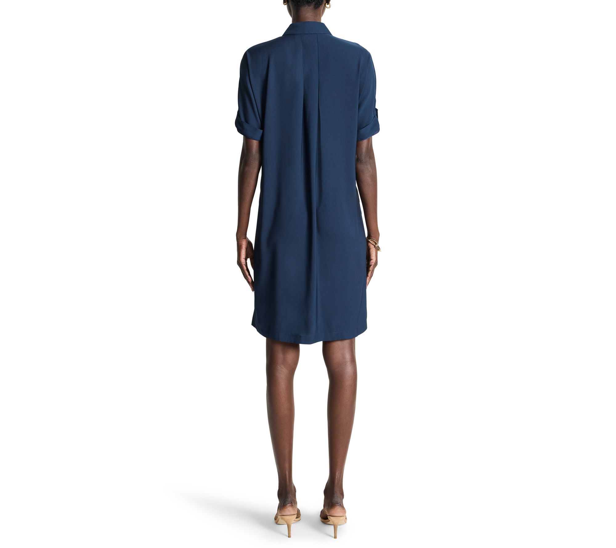 NIC+ZOE Button Devon Dress - QVC.com