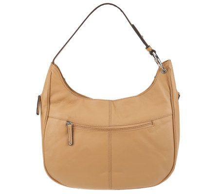 "As Is" Tignanello Pebble Leather Hobo - QVC.com