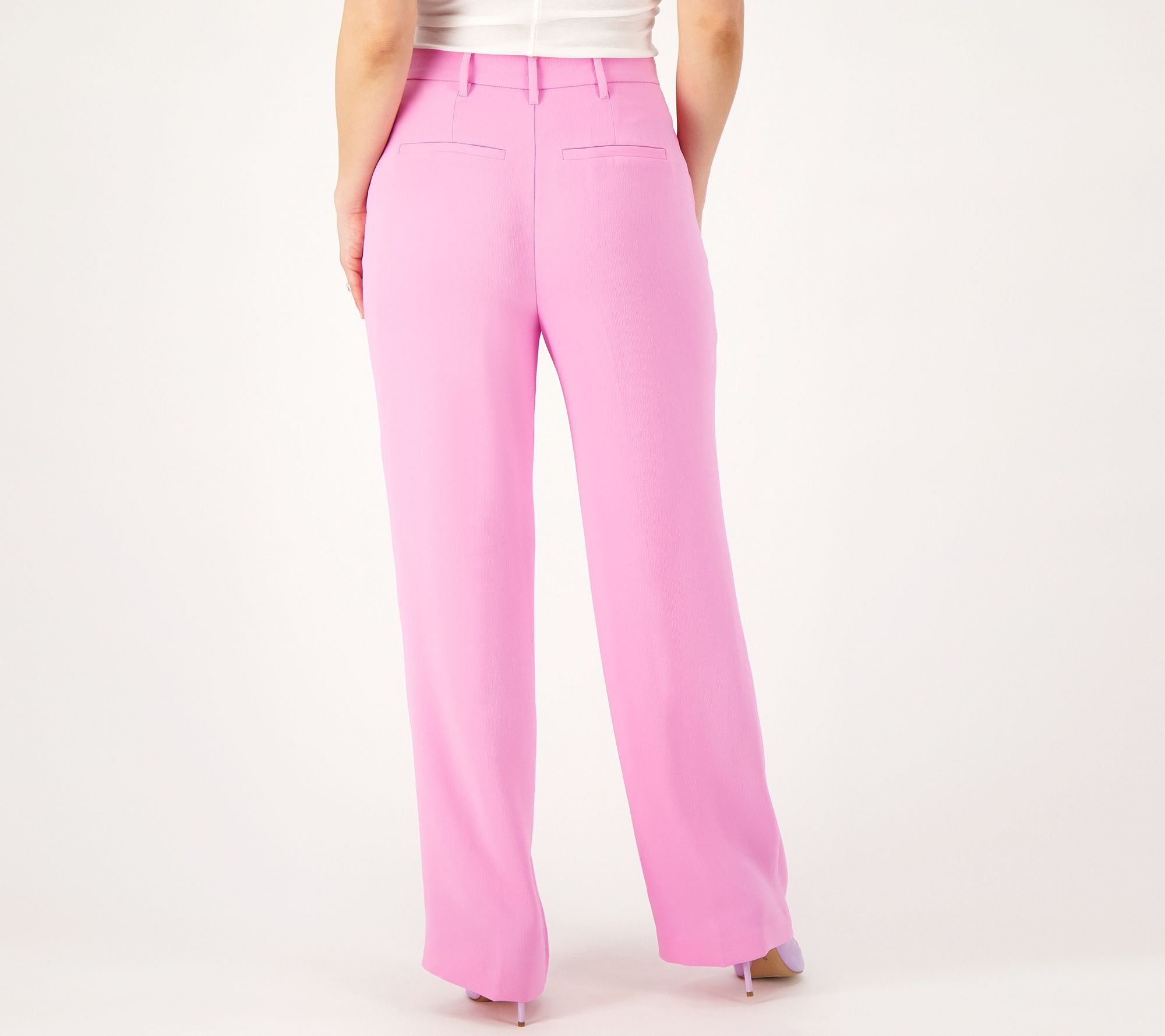 Candace Cameron Bure Darted Full Straight Leg Pant - QVC.com