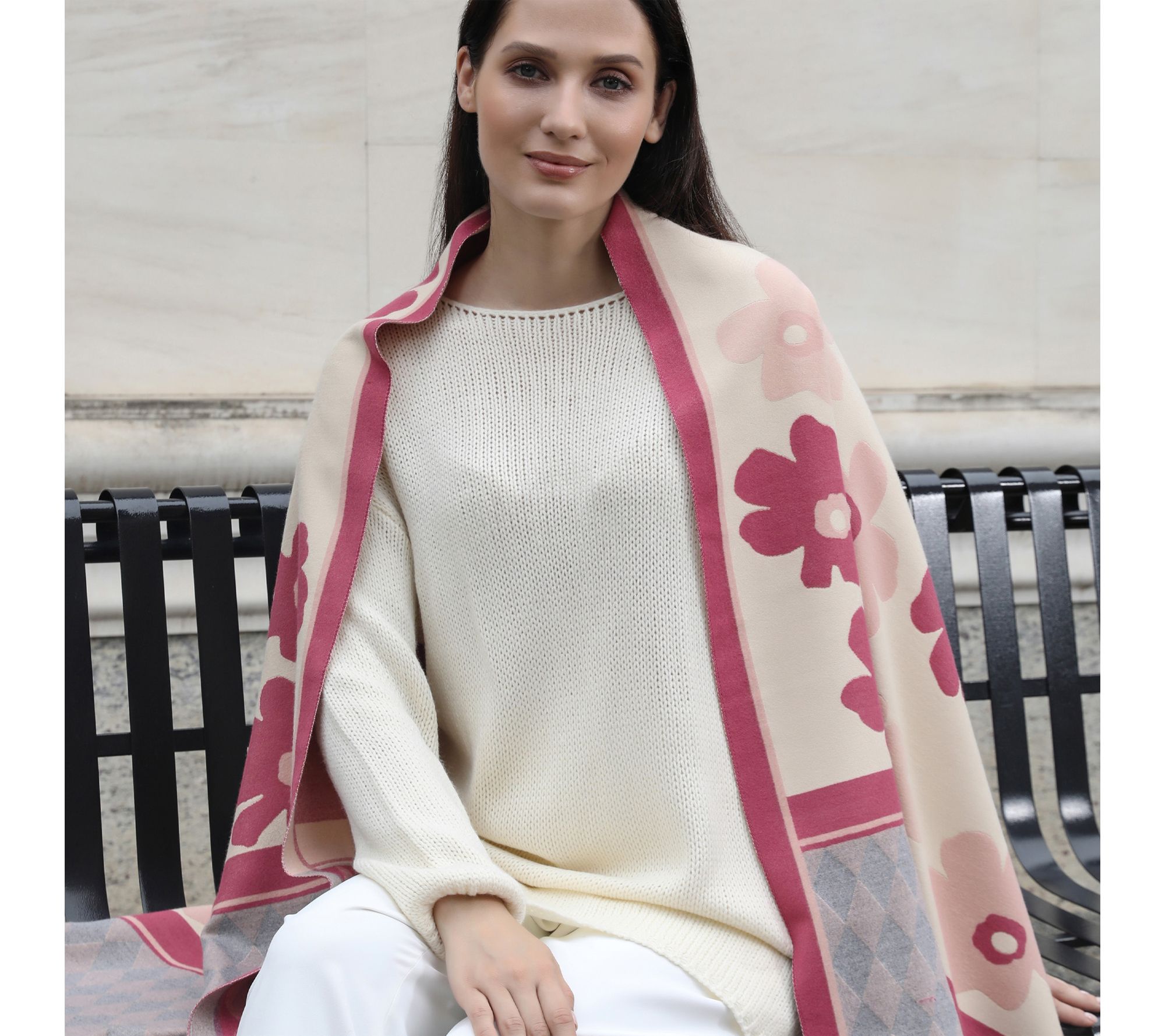 Youzey The Isabelle 25" x 76" Scarf - QVC.com