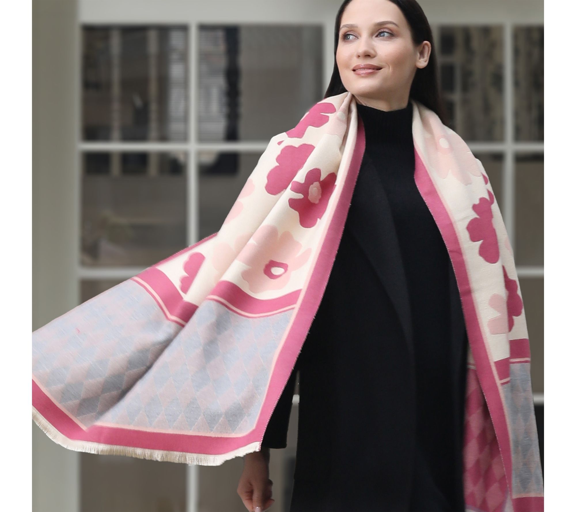 Youzey The Isabelle 25" x 76" Scarf - QVC.com