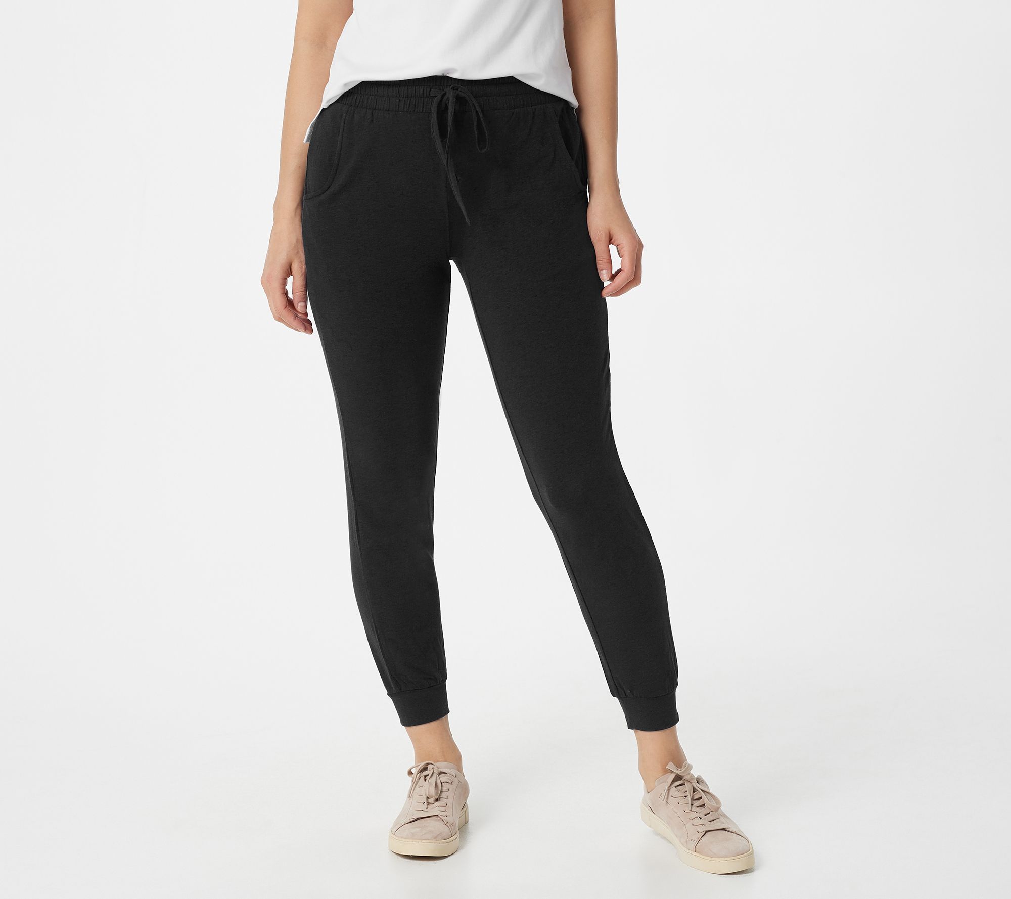 (QVC) Q2 – MUK LUKS Regular All-Day Knit Jogger Pants – TVShoppingQueens