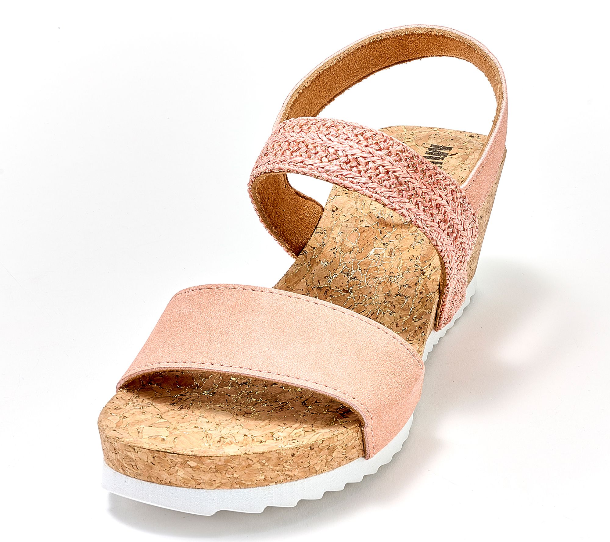 Muk Luks Wedge Sandals - Wendy - QVC.com