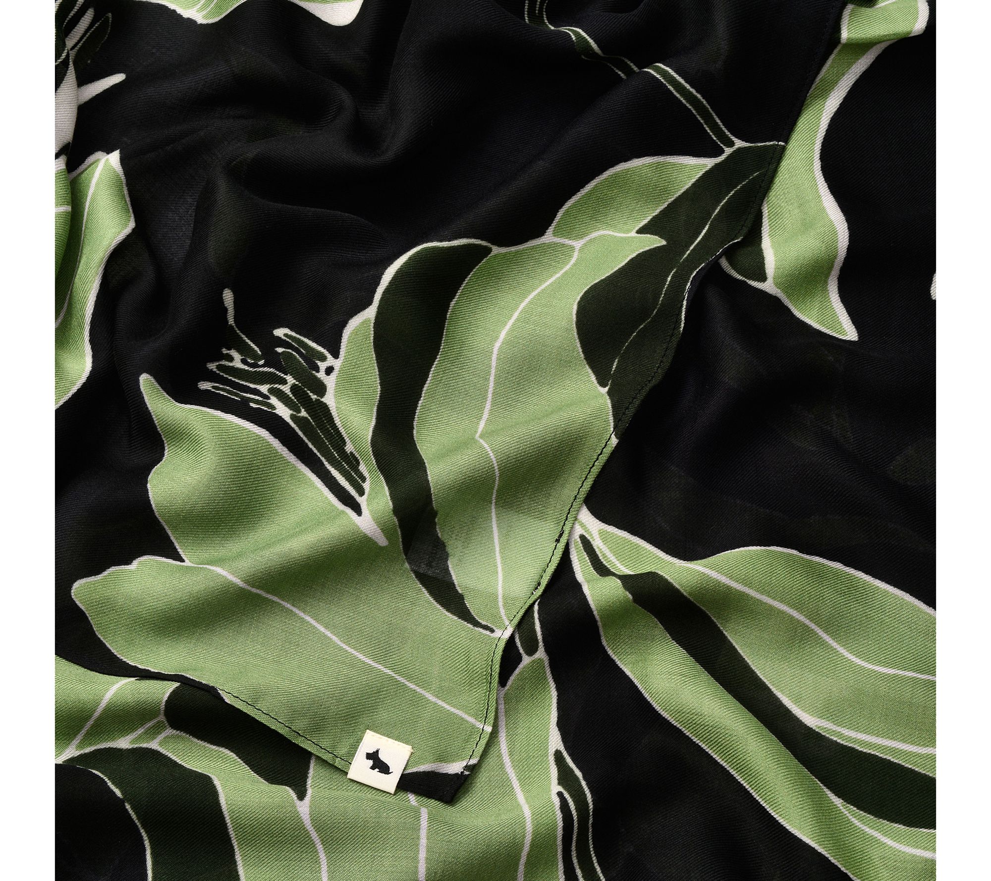 RADLEY London Radley Floral Printed Woven Scarf - QVC.com