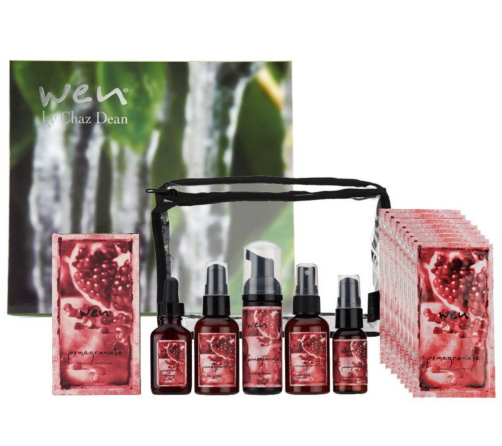 WEN by Chaz Dean Ultimate Cleanse and Style Travel Gift Set - QVC.com
