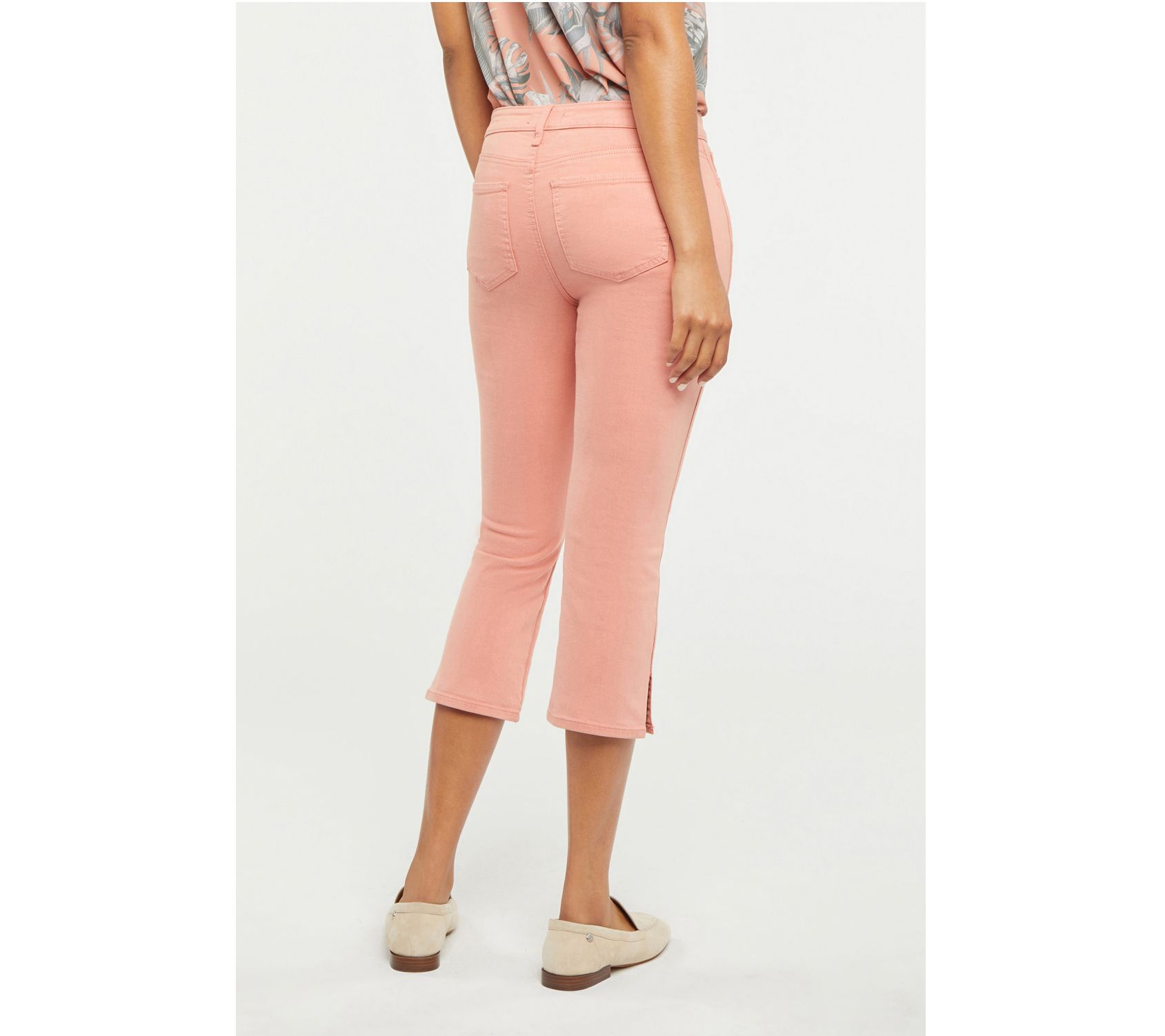 NYDJ Chloe Capri with Slits - QVC.com