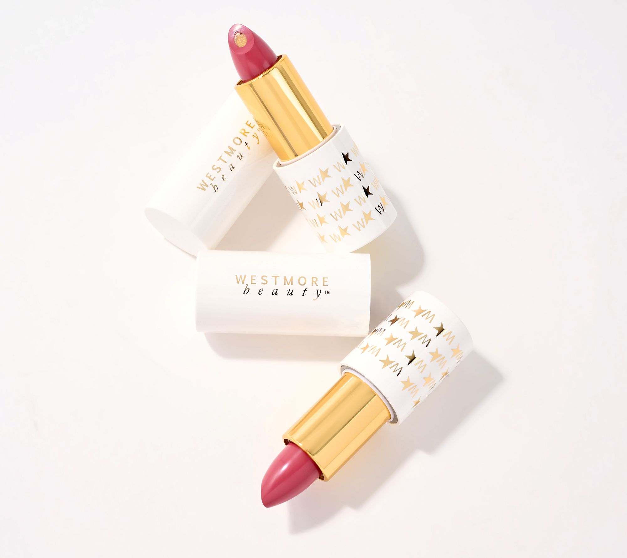 Westmore Beauty 24K Gold Hydrating Lipstick Duo - QVC.com