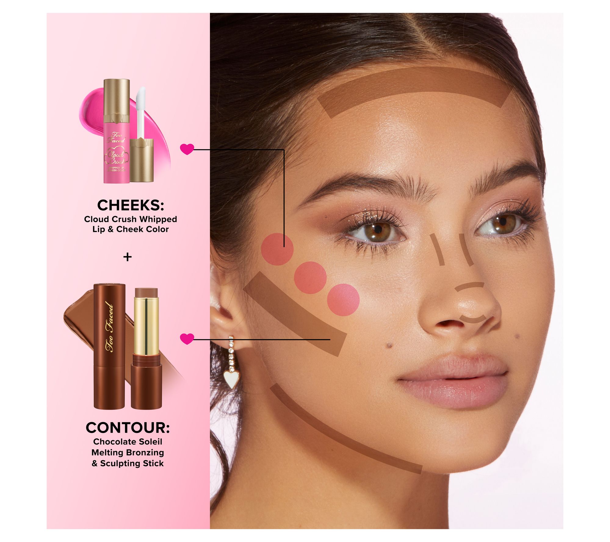 Too Faced Cloud Crush Whipped Lip & Cheek Color - QVC.com