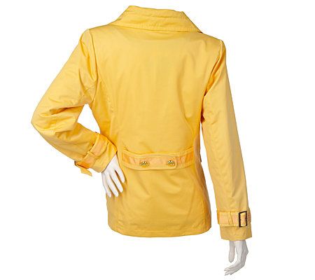 Centigrade Water Resistant Coat with Removable Lining - QVC.com
