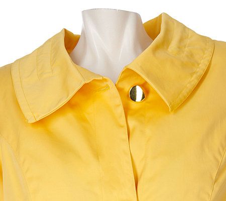 Centigrade Water Resistant Coat with Removable Lining - QVC.com