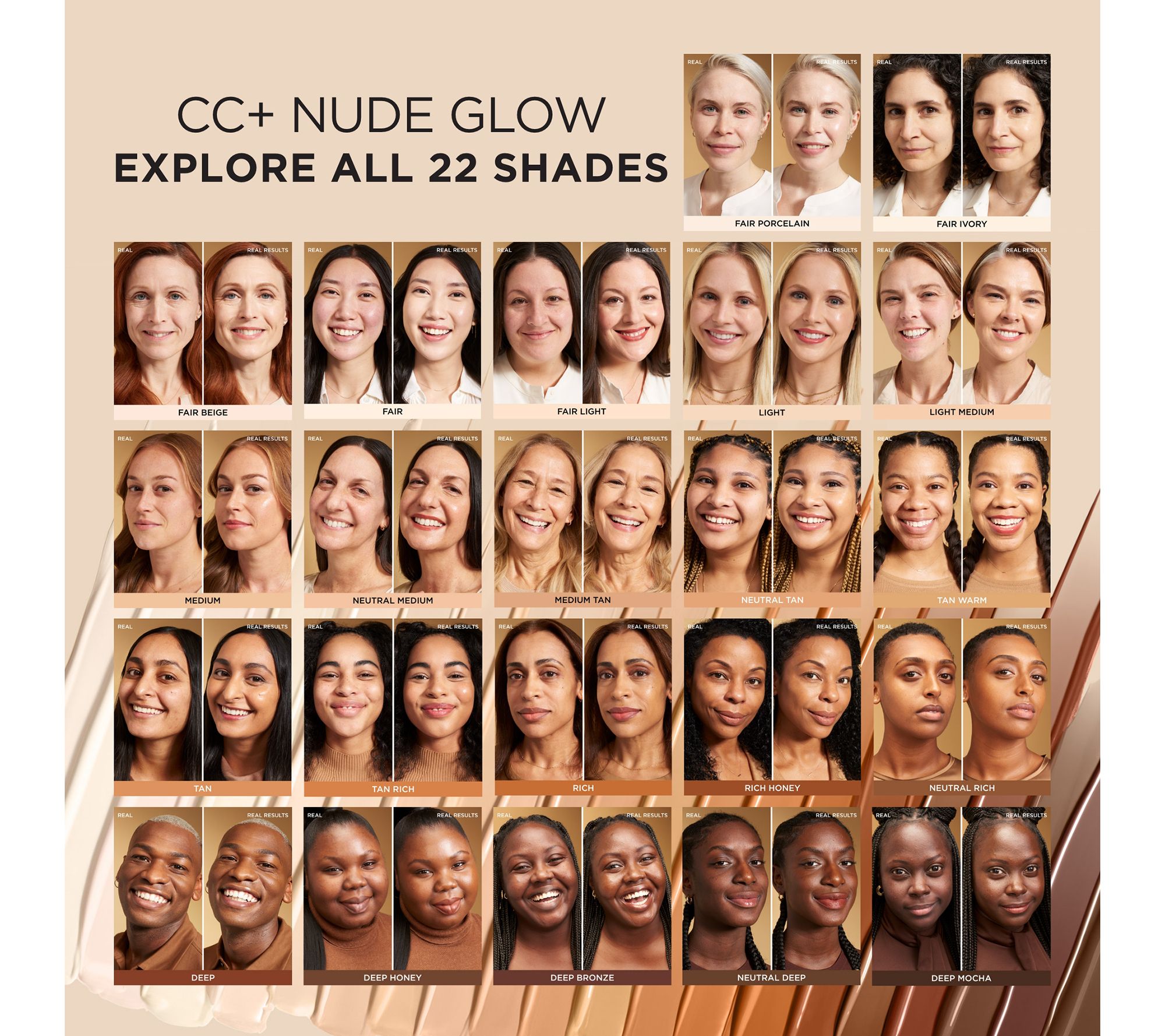 Qvc It Cosmetics Glow W It Cc Nude Glow Spf40 5pc Set For Face