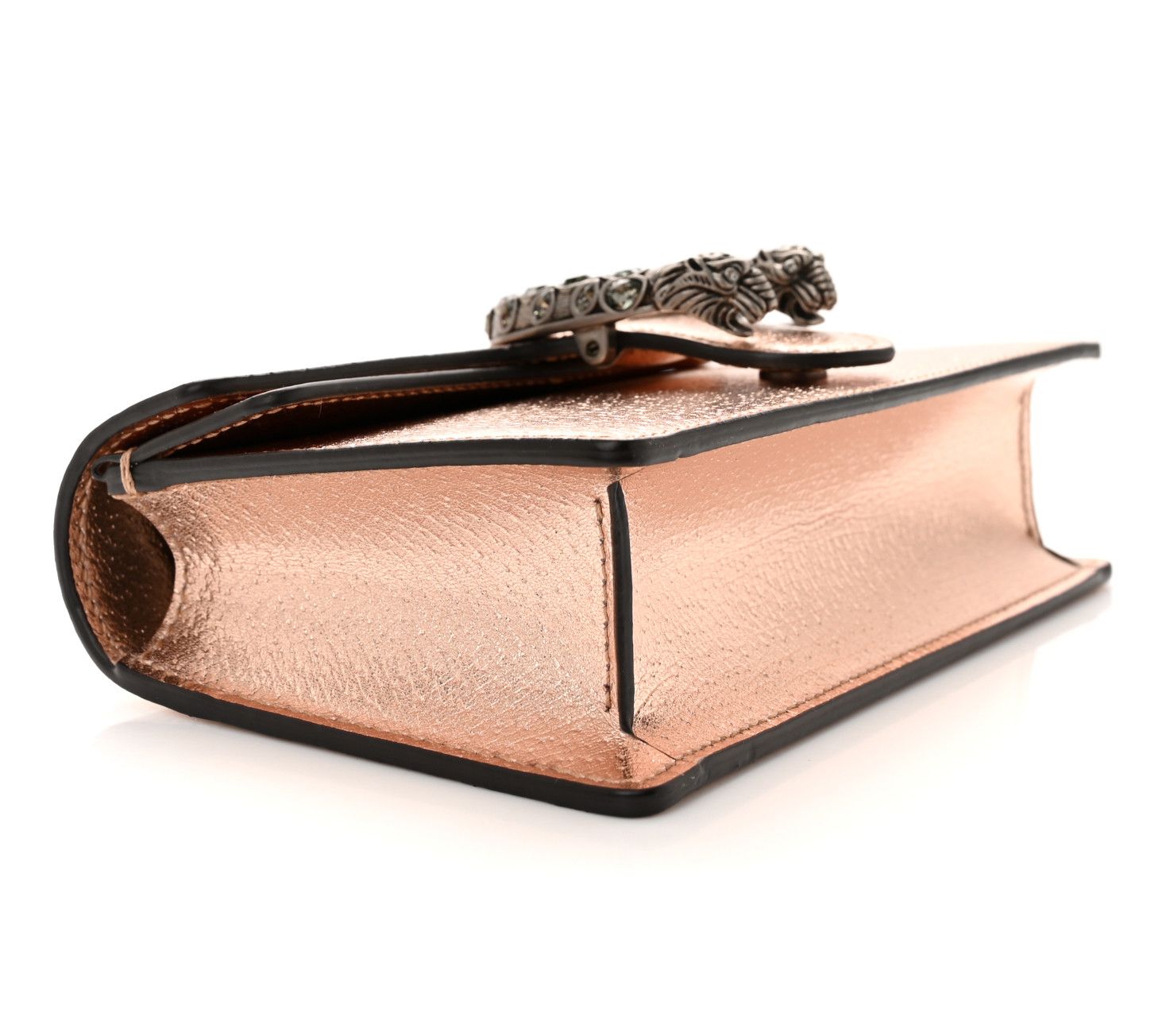 Pre-Owned Gucci Metallic Dionysus Super Mini Rose Gold - QVC.com