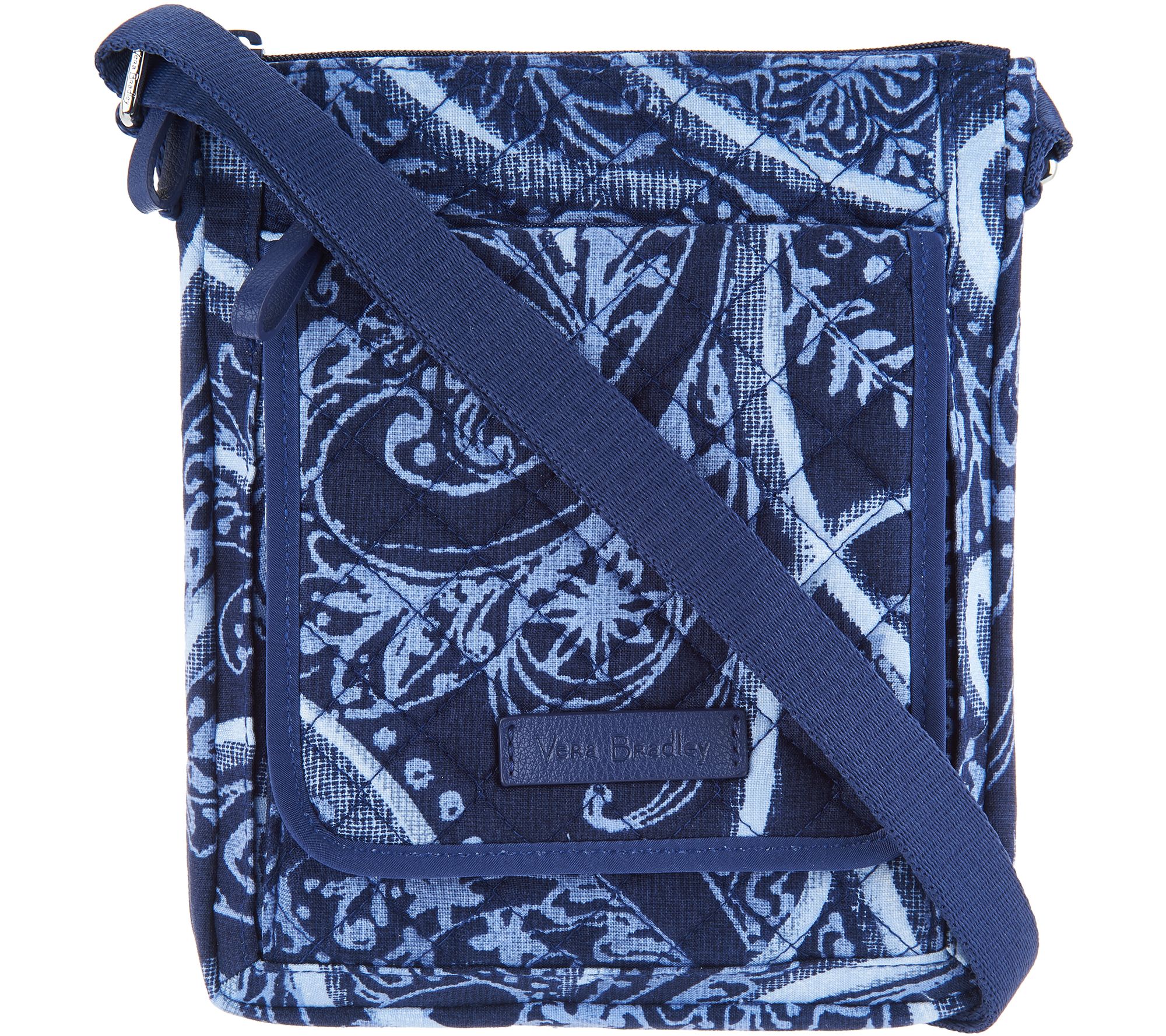 "As Is" Vera Bradley Iconic Signature RFID Mini Hipster - QVC.com