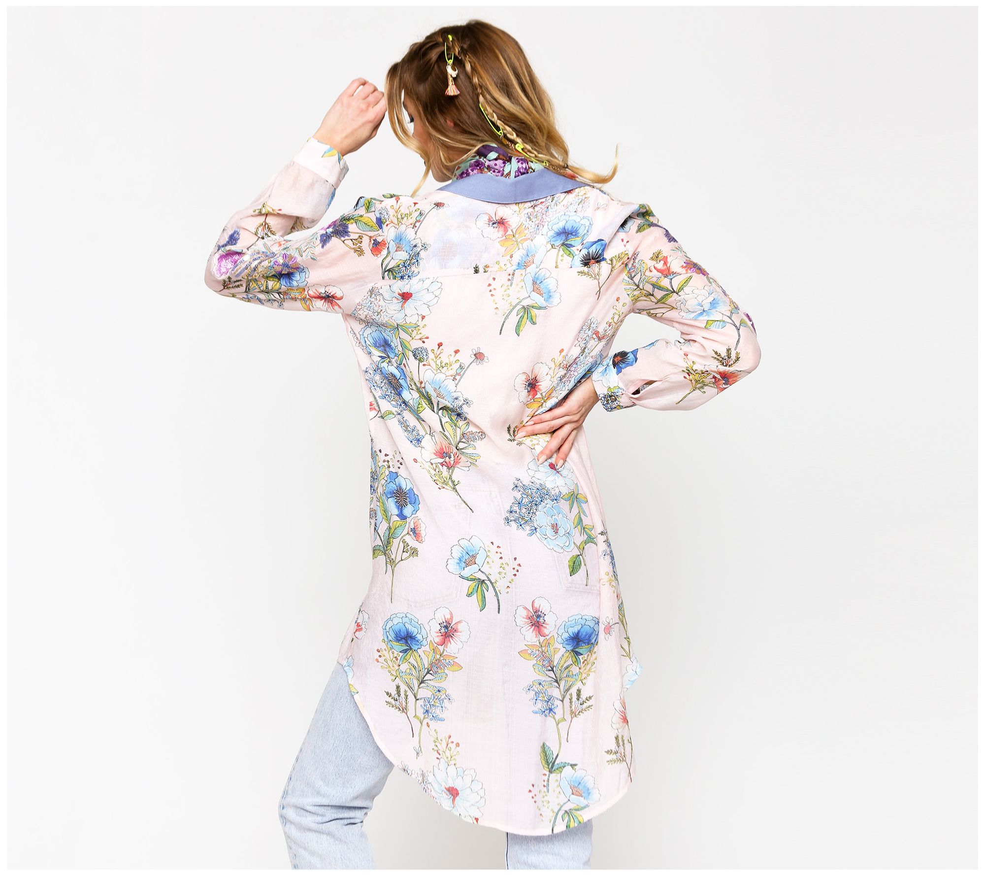 Aratta Pretty Girl Shirt Dress - QVC.com