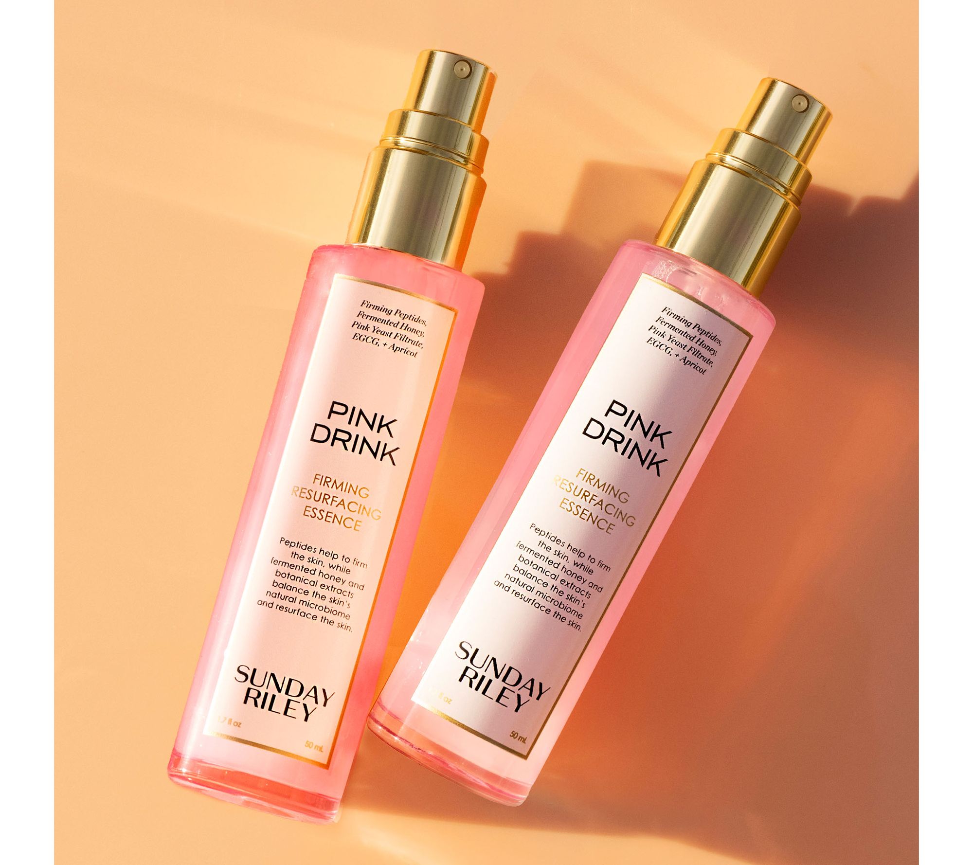 Sunday Riley Pink Drink Firming Resurfacing Essence Duo - QVC.com