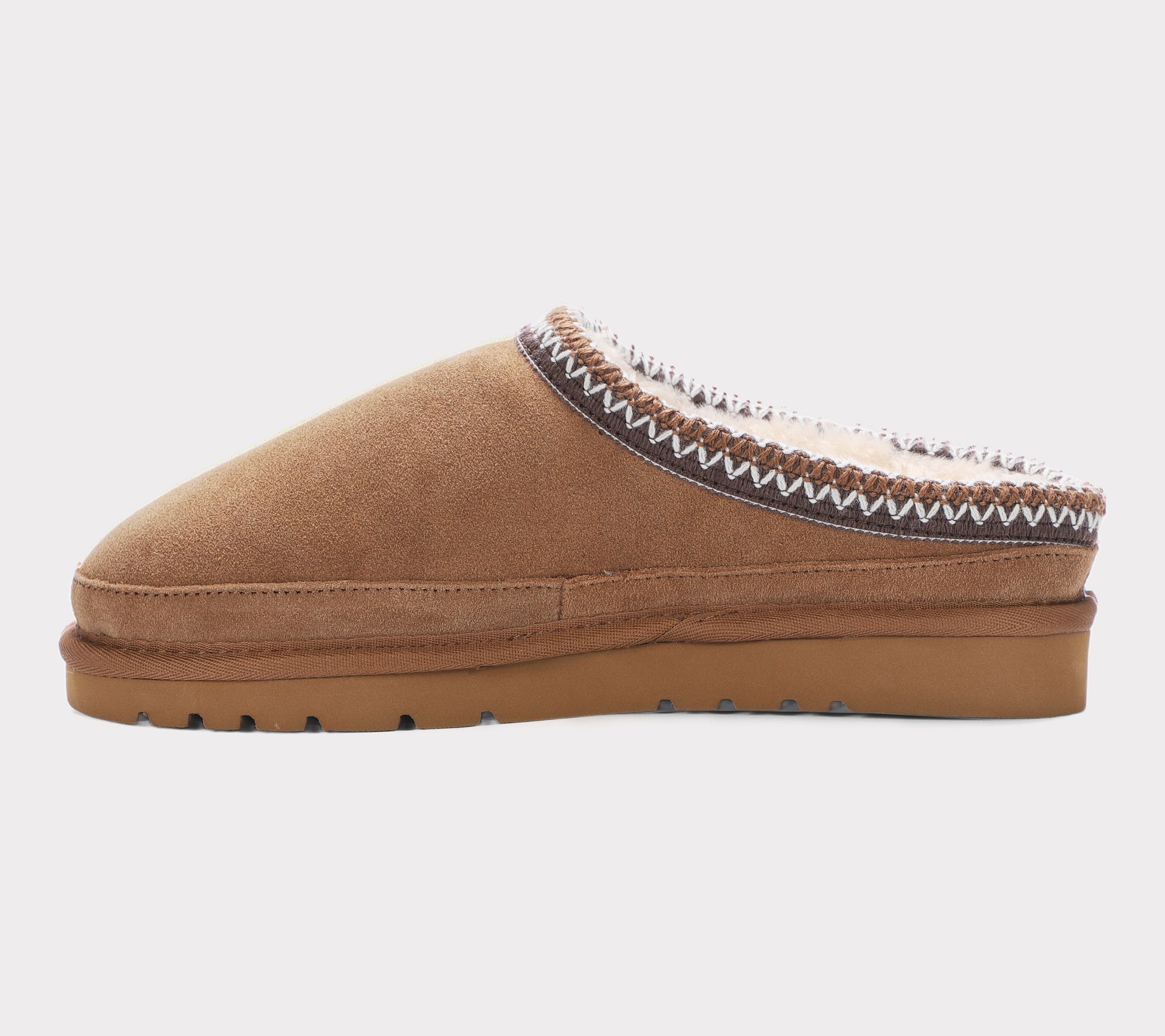 Mykos Premium Suede Clog - Jules - QVC.com