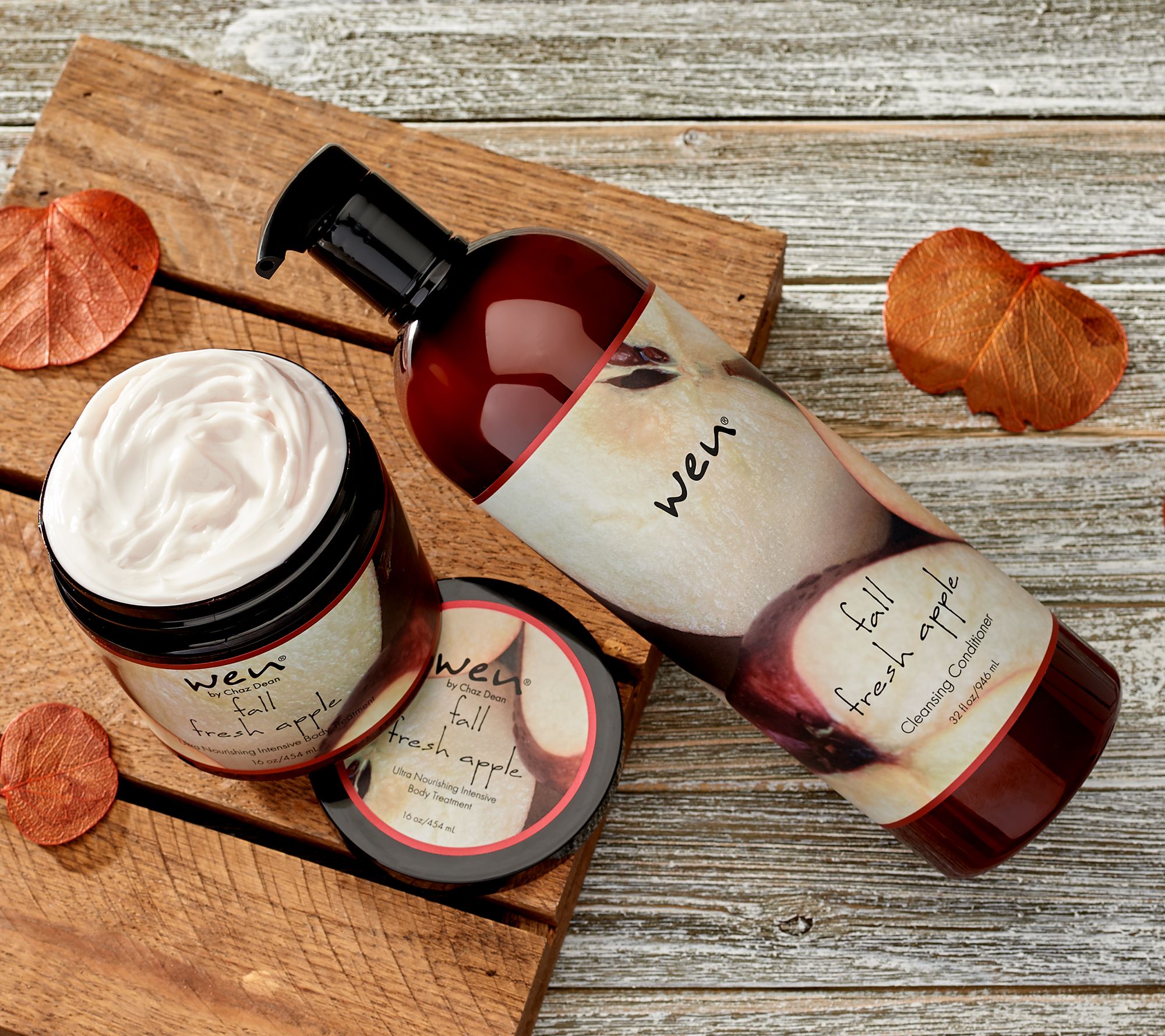 (QVC) Beauty iQ – WEN by Chaz Dean 32oz Fall Cleansing Conditioner with ...
