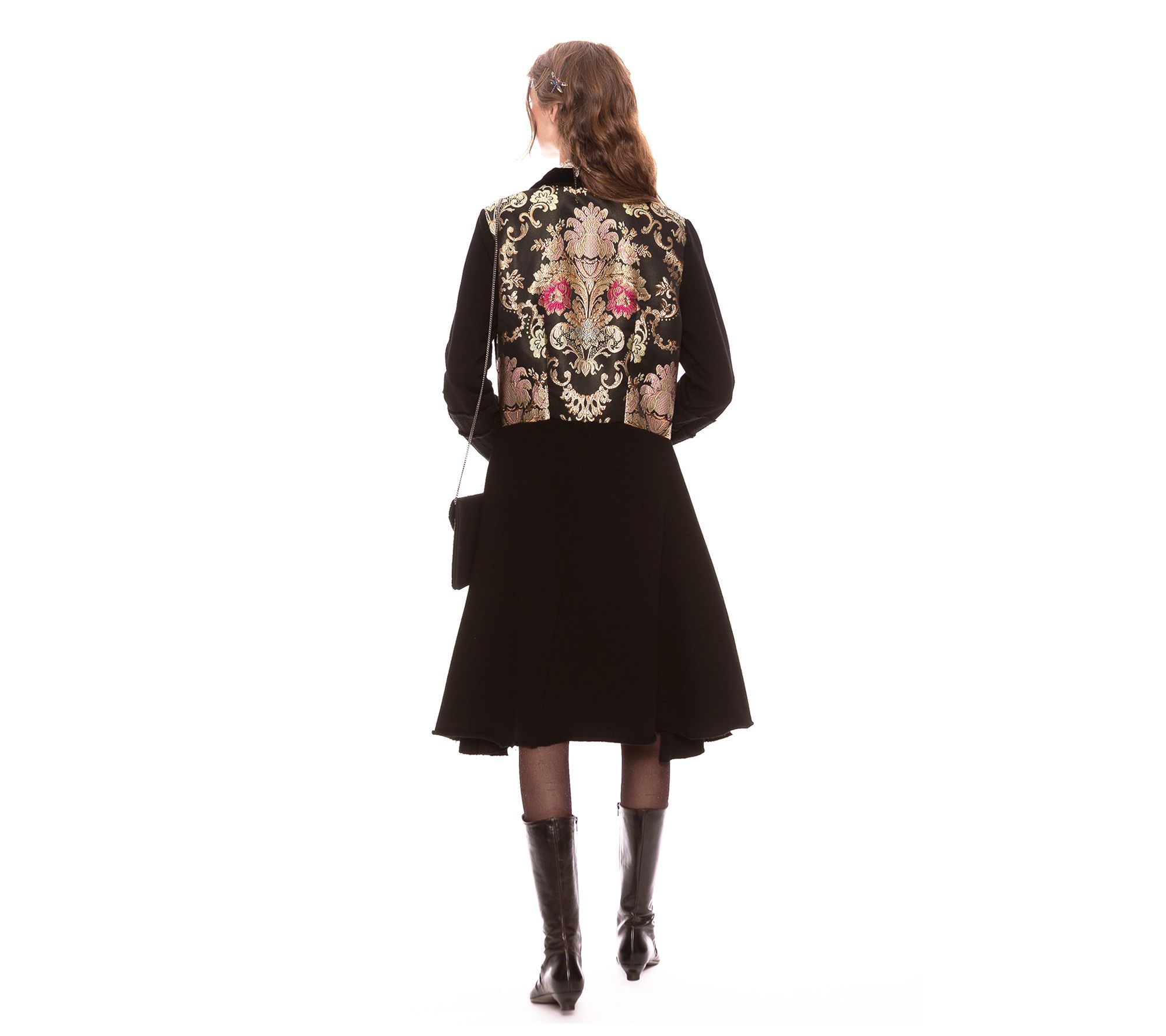 Aratta Black The Heart of Autumn Coat - QVC.com