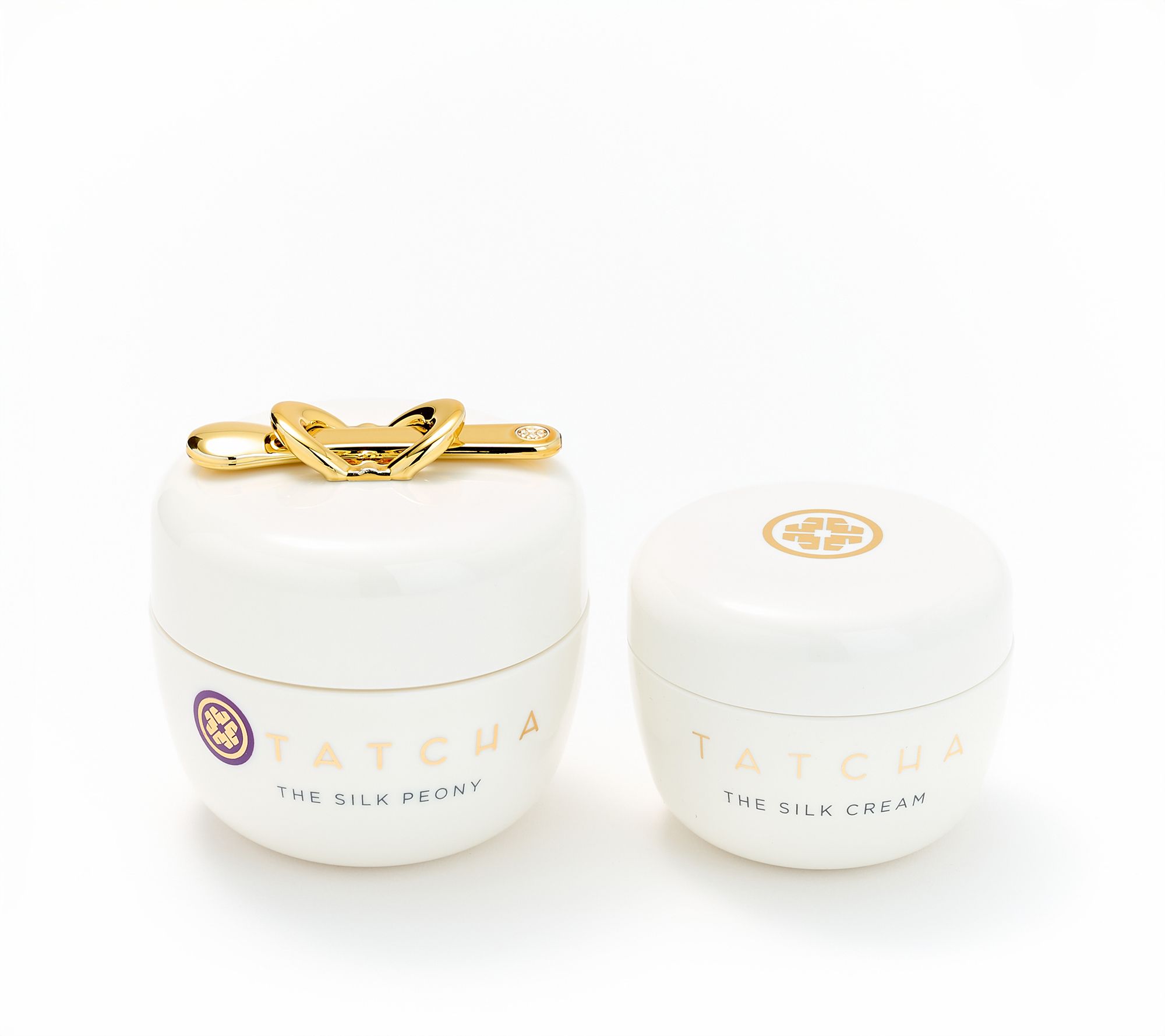 TATCHA Silk Peony Eye Cream & Travel Size Silk Cream - QVC.com