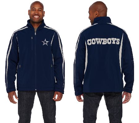 NFL Soft Shell Bonded Jacket with Fleece Lining - QVC.com
