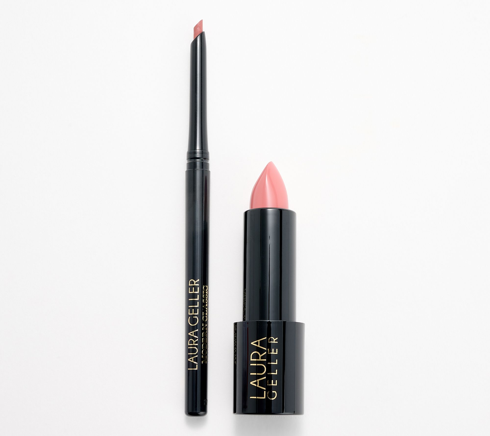 Laura Geller Modern Classic Lipstick & Lip Liner Set - QVC.com