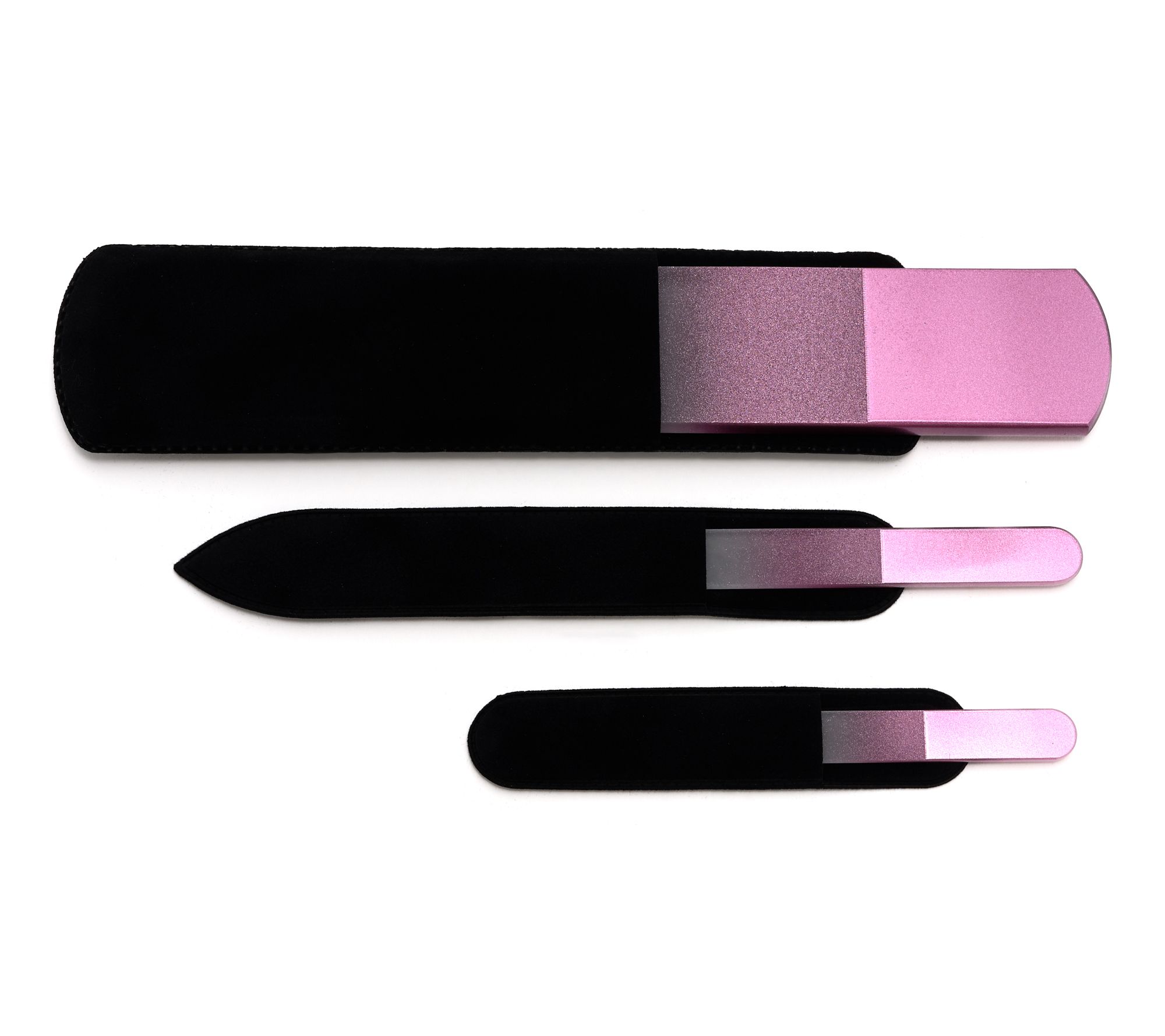 Spa-Rific 3 pc. Crystal Glass Mani/Pedi Set - QVC.com