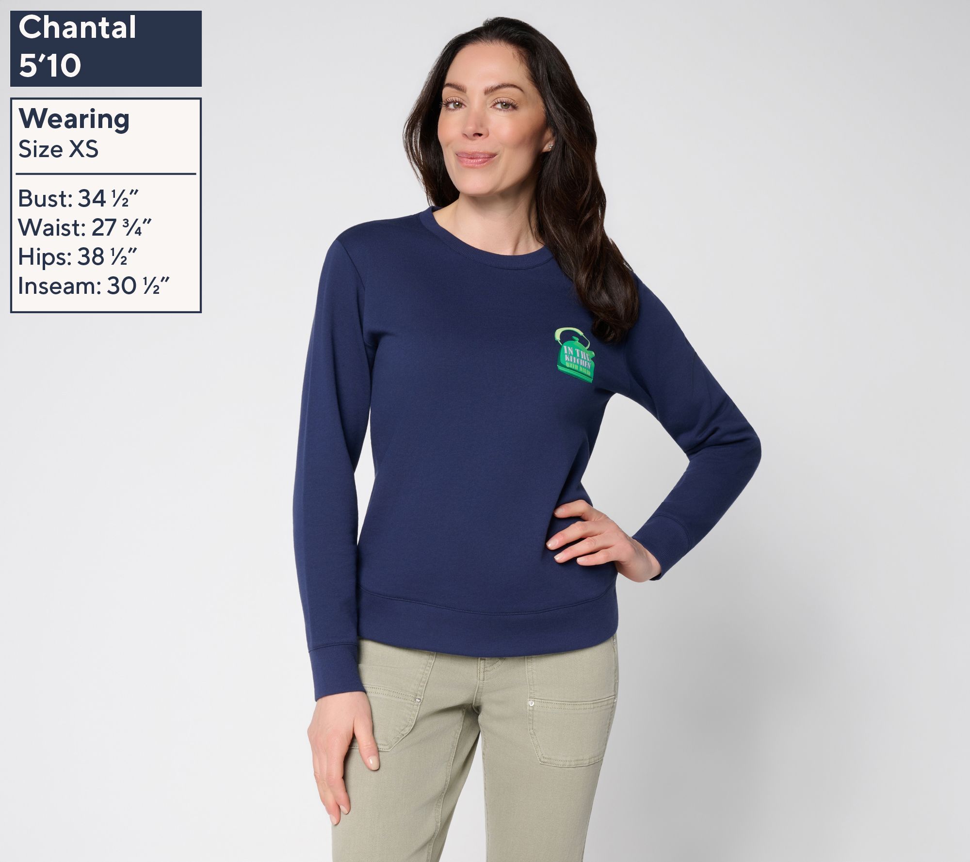 "As Is" Studio Park 40th Anniversary Unisex Graphic Sweatshirt - QVC.com