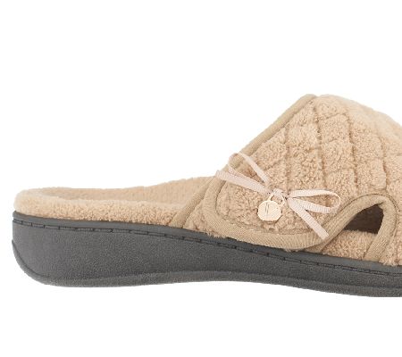 Vionic Orthotic Quilted Slippers - Adilyn - QVC.com