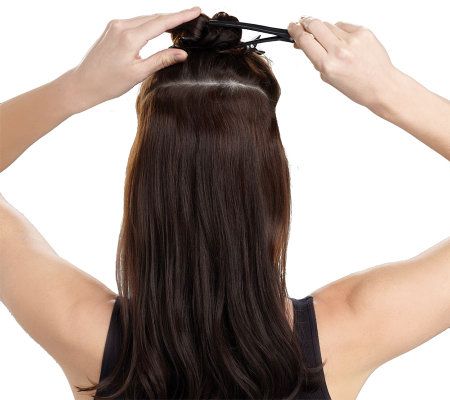 Hairdo 16" Ombre Clip-In Extension - QVC.com