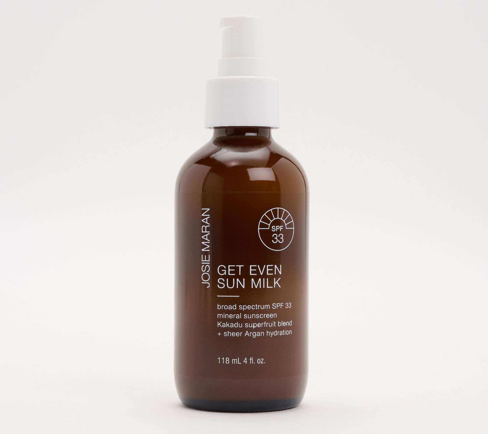 Josie Maran Super-Size Argan Sun Milk Moisturizer w/ Mineral SPF 33 ...