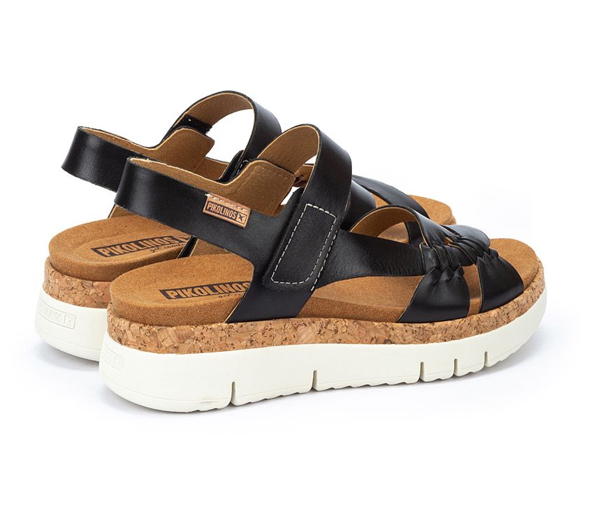 Pikolinos Women's Palma Leather Wedge Sandal - QVC.com